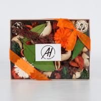 China Dried Flower Cotton Colorful Private Label Fragrance Eternal Potpourri For Home Set Gift for sale