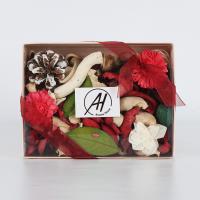 China Dried Flower Cotton Colorful Private Label Fragrance Eternal Potpourri For Home Set Gift for sale