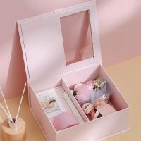 China Essential Oil Scent Stick Flower Glass Bottle Deodorant Air Freshener Reed Diffuser for sale