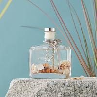 China Unique Bottles Gift Box Cover Container Ocean Scented Oil Glass Reed Diffuser for sale