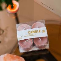 China Aromatherapy Crystal Stone Rock Lamp Set 4 Tealight Candle Holder For Wedding for sale