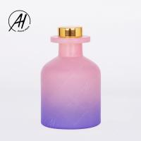 China Home Decor Fragrance Gradient Essence Oil Aroma Reed Diffuser With Box for sale