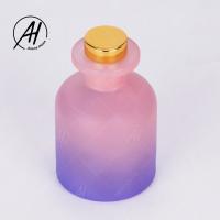 China Home Decor Fragrance Gradient Essence Oil Aroma Reed Diffuser With Box for sale