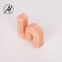China Unique Home S Shape Soybean Wax Scented Candle Horizontal Vertical for sale
