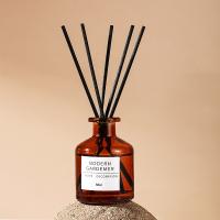 China Customized Glass Bottles Home Decoration Hotel Scent Reed Diffuser 50ML for sale