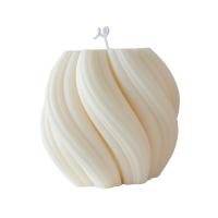 China Aroma Home Unique Stock Vortex Shape Soybean Wax Scented Candle For Weddings Hotel for sale