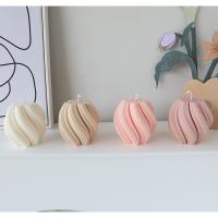 China Aroma Home Unique Stock Vortex Shape Soybean Wax Scented Candle For Weddings Hotel for sale