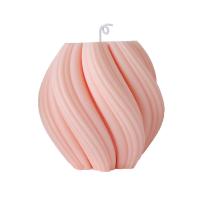 China Aroma Home Unique Stock Vortex Shape Soybean Wax Scented Candle For Weddings Hotel for sale