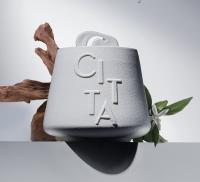 China White Black Ceramic Mat Jars Holder No Glaze Candlestick Porcelain Scented Candle for sale