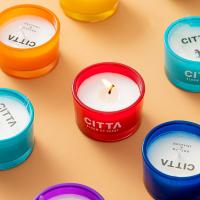 China Luxury Soy Wax D Opamine Gift Box Colorful Decorating Glass Scented Candle 7pcs for sale
