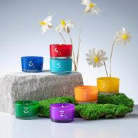 China Luxury Fragrance Reed Diffuser Scented Candle Set With Sticker Gift Box Packaging for sale