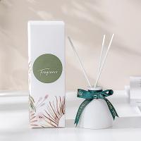 China 50ml Glass Bottle Fragrance Stick Aroma Luxury Home Scents Reed Diffuser for sale