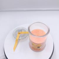 China Oem Organic Orange Soy Wax Scented Mason Jar Candle  For  Sleep for sale