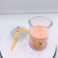 China Oem Organic Orange Soy Wax Scented Mason Jar Candle  For  Sleep for sale