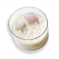 China Aroma Home glass Scented soy Wax Organic Candle With Screw Lid for sale