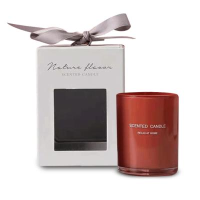 China Wholesale luxury candle holder with soy wax gift set package for sale
