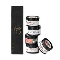 China Custom Birthday Candy Scented Tin Candles 6 Oz Tins With Lids for sale