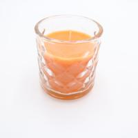 China Recycled 8oz Glass Wick Small Votive Candles Wick And Vessel Candle For Home Decor for sale