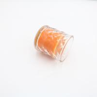 China Recycled 8oz Glass Wick Small Votive Candles Wick And Vessel Candle For Home Decor for sale