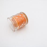 China Recycled 8oz Glass Wick Small Votive Candles Wick And Vessel Candle For Home Decor for sale