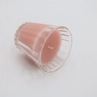 China ODM 4oz Natural Pink Glass Jar Scented Candle For House Fragrance for sale