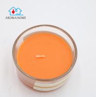China Reusable Clear Glass 3 oz scented candles For Holidays Birthday Party for sale