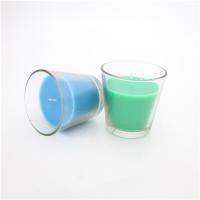 China Colorful SGS Glass Jar Scented Candle 3.5oz For Home Decoration for sale
