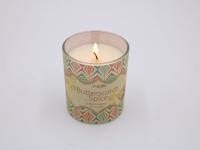 China Oem White Small Glass Candle Jars Tea Lights 5 Oz Soy Wax for sale