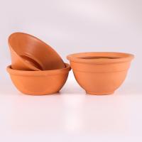 China Indoor 7Oz Clay Pot Citronella Garden Candles For Mosquitoes for sale