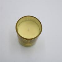 China Handmade Pillar Soy Scented Candle Coconut Lime Flavor for sale