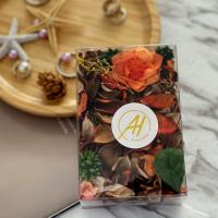 China Handmade Peach Potpourri Scented Flowers For Wardrobe Hotel for sale