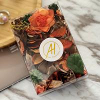 China Handmade Peach Potpourri Scented Flowers For Wardrobe Hotel for sale