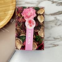 China Customized Rose Aromatique Aroma Potpourri Spring Winter 100g For Bedroom for sale