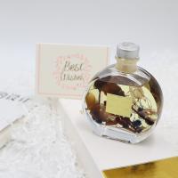 China Aroma Reed Diffuser 100ml Luxury Gift Set With Brown Dried Flower for sale