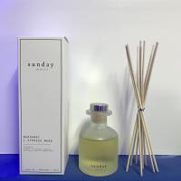 China Aroma Reed Diffuser 126ml Lavender Scent Luxury Gift Set With Sliver Lid for sale