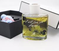 China Aroma Reed Diffuser 180ml Square Bottle Luxury Gift Set With White Box for sale