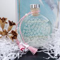 China Aroma Reed Diffuser 130ml Luxury Gift Set With Pink Knot And Rigid Box for sale