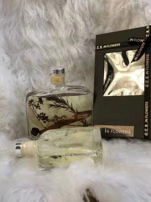 China Aroma Reed Diffuser 350ml Big Perfume Luxury Gift Set With Black Box for sale
