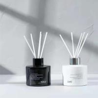 China Aroma Reed Diffuser Colorful Gift Set 120ml Luxury Perfume With CMYK Box for sale