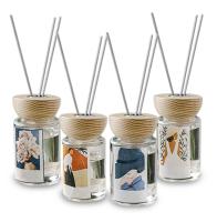 China Custom Colorful Gift Set 120ml Luxury Perfume With CMYK Box Aroma Reed Diffuser for sale