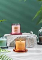 China Glass Dome Aromatherapy Aroma Home Candle Gift Sets for sale