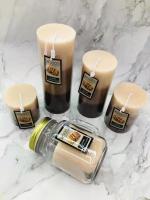 China 3.5oz 4.5oz Handmade Soy Candles Pillar Scented Candles For Stress Relief for sale