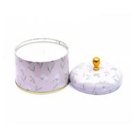 China Handmade Scented Soy Wax Metal Tin Can Candle 100ml 250ml for sale