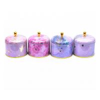 China Handmade Scented Soy Wax Metal Tin Can Candle 100ml 250ml for sale