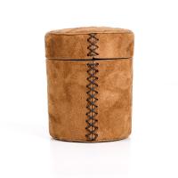China Odm Deerskin Jacket Jar Plain Glass Candles Scented for sale