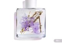 China Room Perfume Aroma Reed Diffuser 100ml With Dried Flowers Decoration for sale