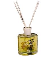 China Room Perfume Aroma Reed Diffuser 100ml With Dried Flowers Decoration for sale