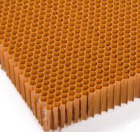 China Regular Hexagonal Aramid Honeycomb Core 1220x2440mm with 3.2-9.6mm Cell Sizes and 29-144 kg/m³ Density for sale