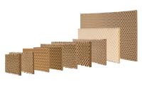 China Normal Paper Honeycomb Core for Door Filling 10-90mm Thickness 120-185gsm for sale