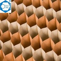 China Customized 120g 140g 220g Paper Honeycomb Core for Door Big Cell Size 20mm 25mm for sale